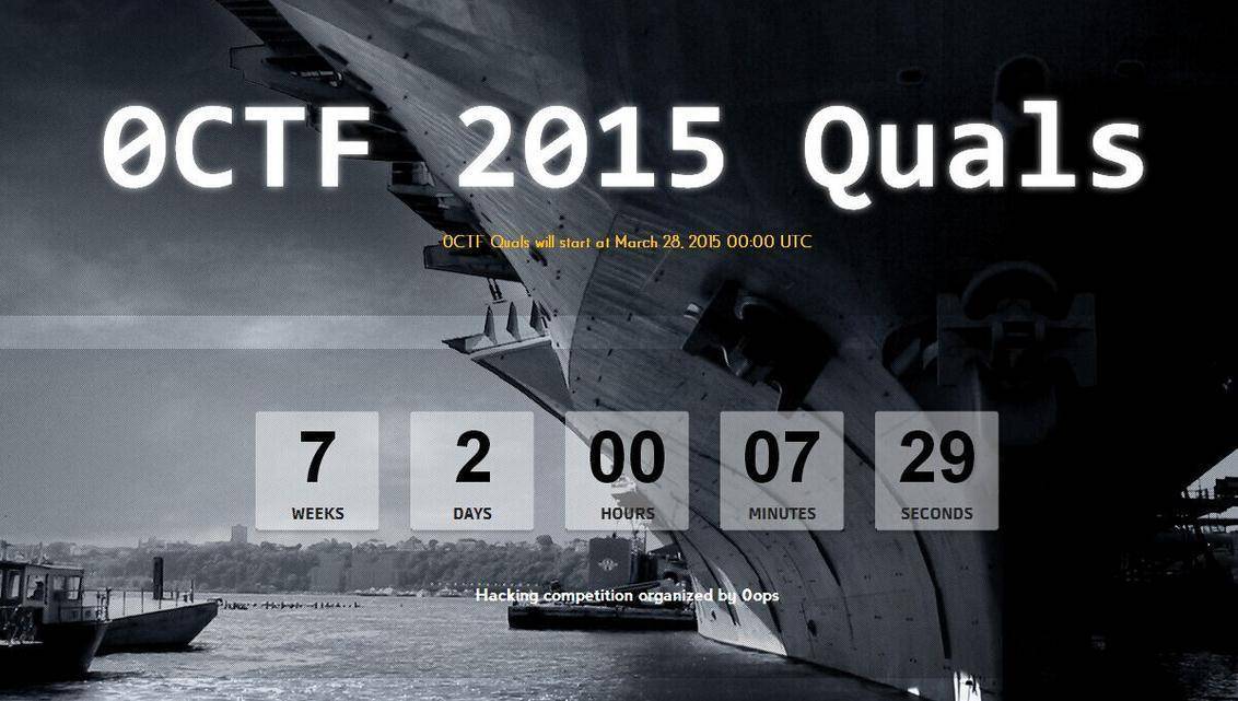 Eno Leriand | 0CTF 2015 Quals - (Baby)PolyQuine